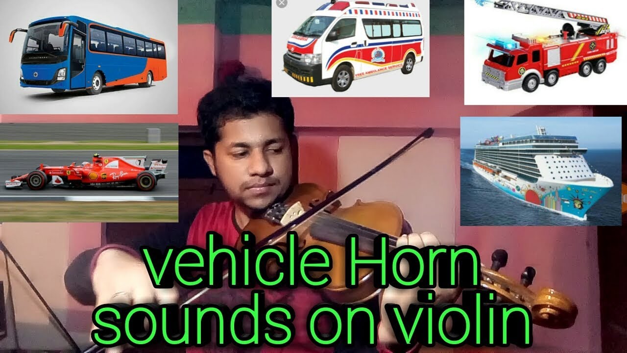 City sounds on violin |vehicle Horn sound | violin mimics | violin ...