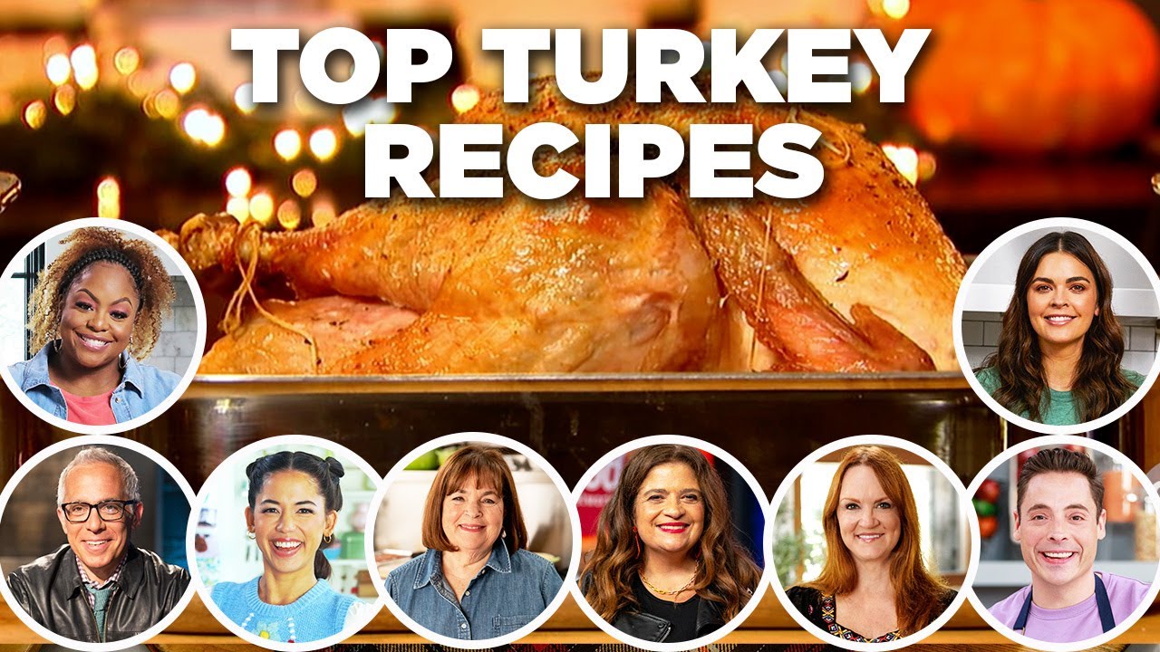 Food Network Chefs' Top Turkey Recipe Videos Part 2 🌟 - YouTube