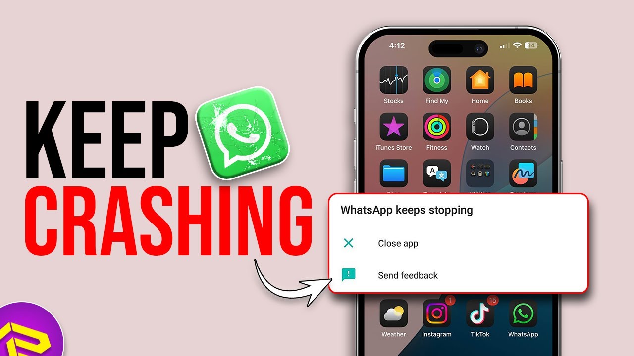 How to Fix WhatsApp Keeps Crashing on iPhone | WhatsApp Crash Problem iOS - YouTube