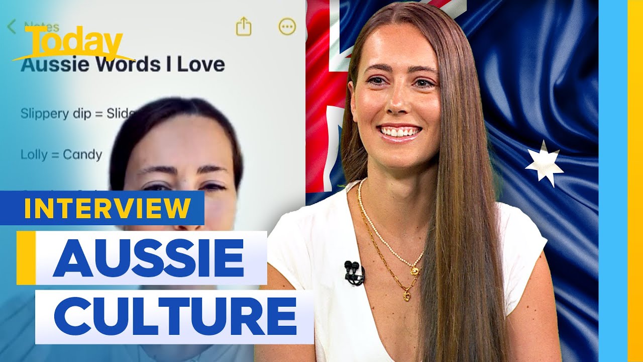 US mum's hilarious take on Aussie culture | Today Show Australia - YouTube