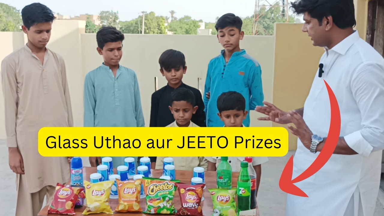 Glass Uthao aur JEETO Prizes | Ali & Moon Challenges - YouTube
