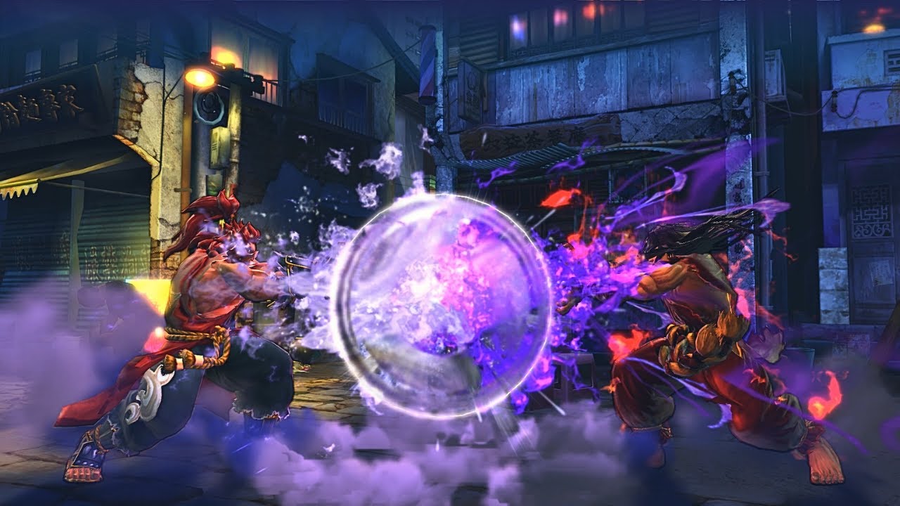Satsui no Hado Showdown: Evil Ryu vs Akuma (Street Fighter) - YouTube