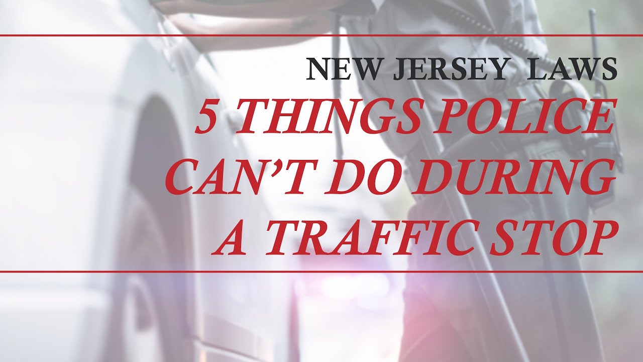 5 Things Police CAN'T DO During A Traffic Stop - YouTube