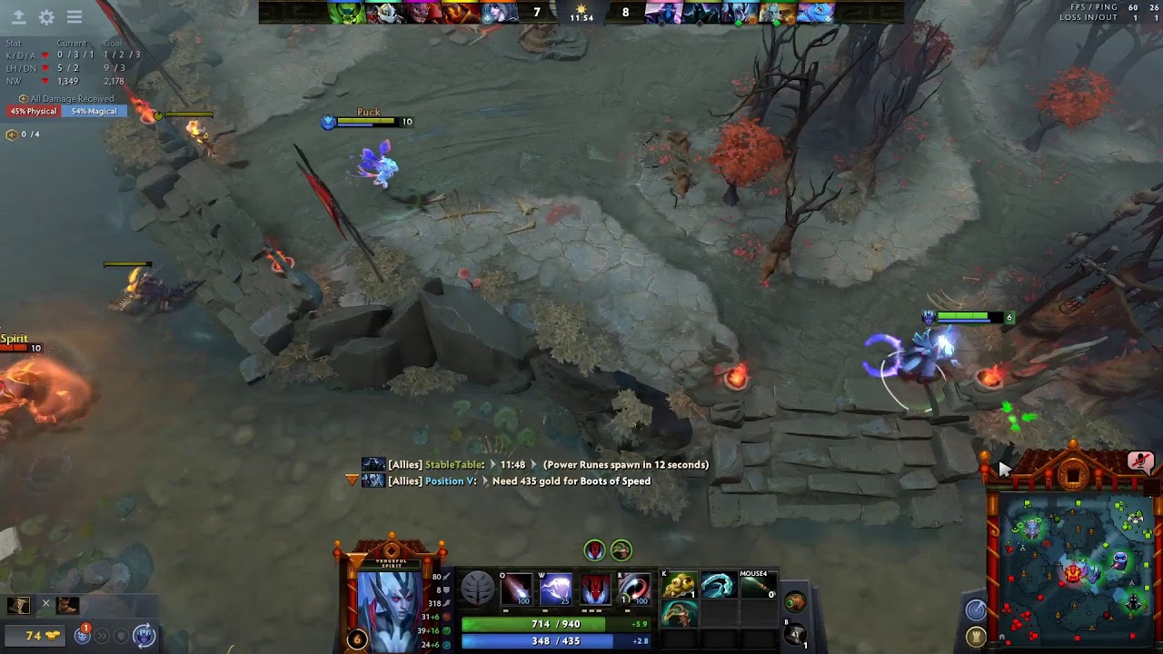 Dota 2 Divine MMR Position 4/5 Gameplay + Voicechat (Venge Hard Support ...