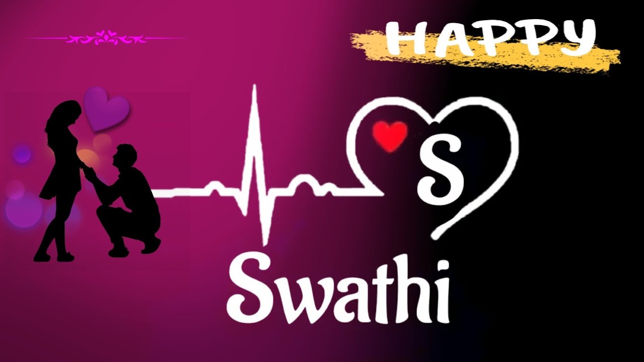 💜S💜swathi name💜Letter_Hearttouching💔💔WhatsApp_Status_Video💔💔Name_status ...