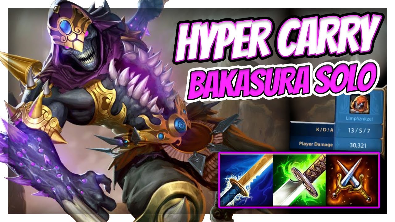 MAST BAKASURA SOLO BUILD TURNS BAKA INTO A CHAINSAW! - Smite Ranked ...