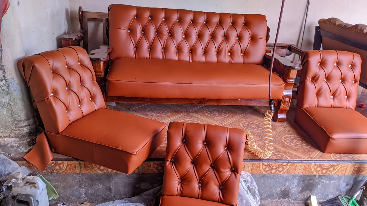 Cara Membuat kursi model kancing - YouTube