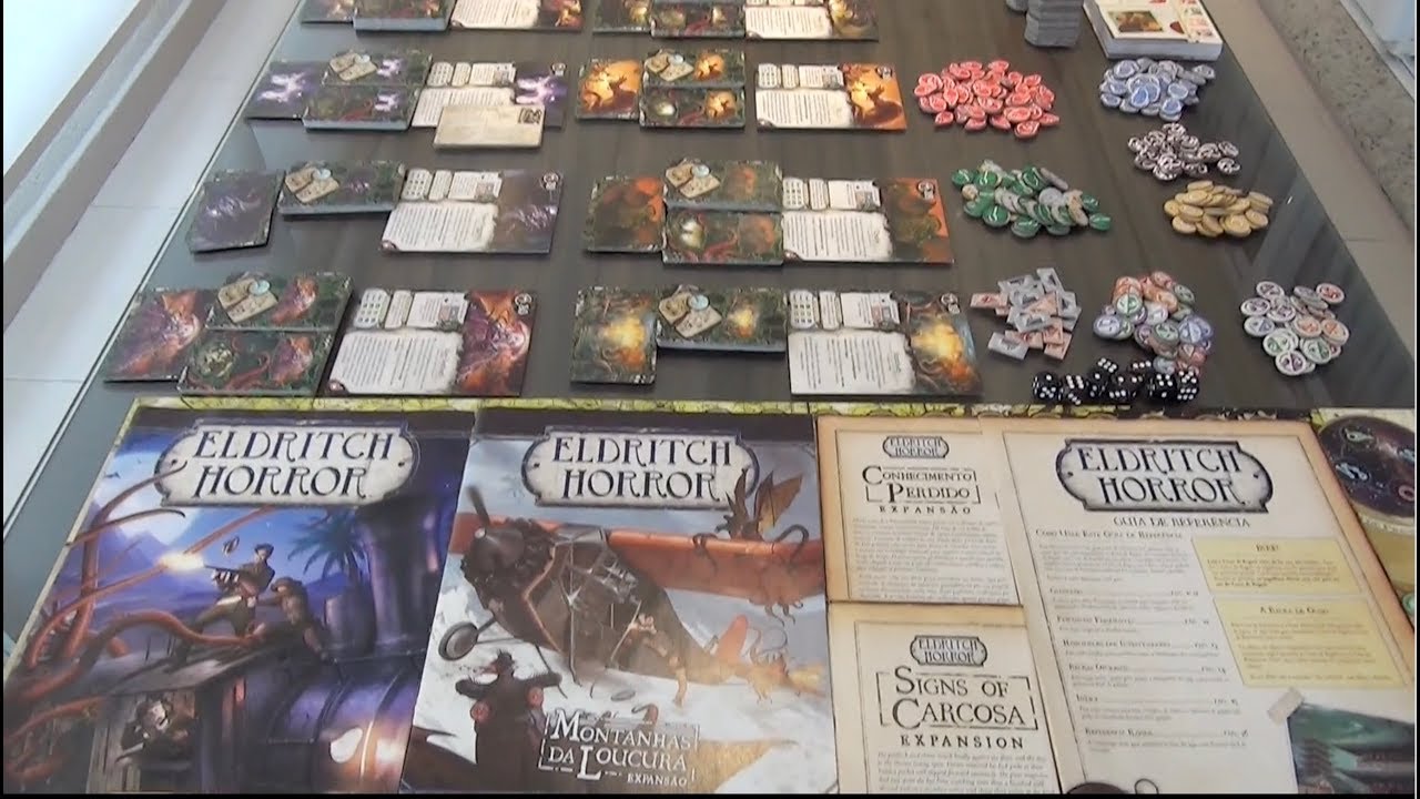 Eldritch Horror - Jogo Base e Expansões - YouTube