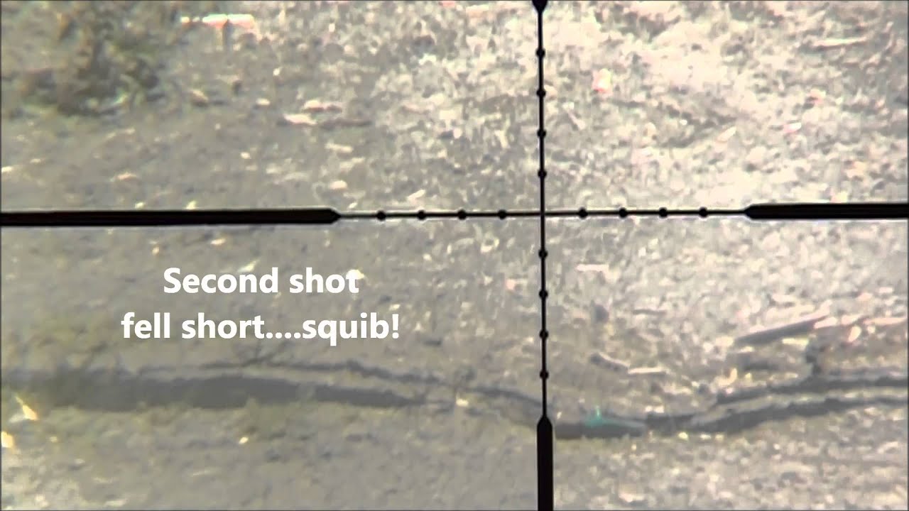 22 CCI CB Short vs Empty shotgun shells @ 50yds - YouTube