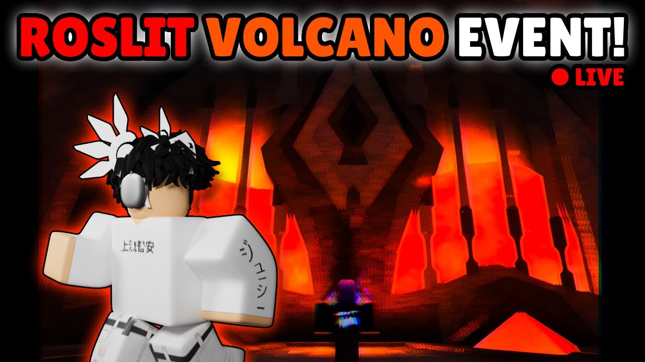 ROSLIT VOLCANO UPDATE! | Roblox Fisch Live Stream - YouTube