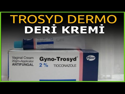 TROSYD DERMO KREM PFİZER DERİ KREMİ PİŞİK BAKTERİ MANTAR İÇİN ‐