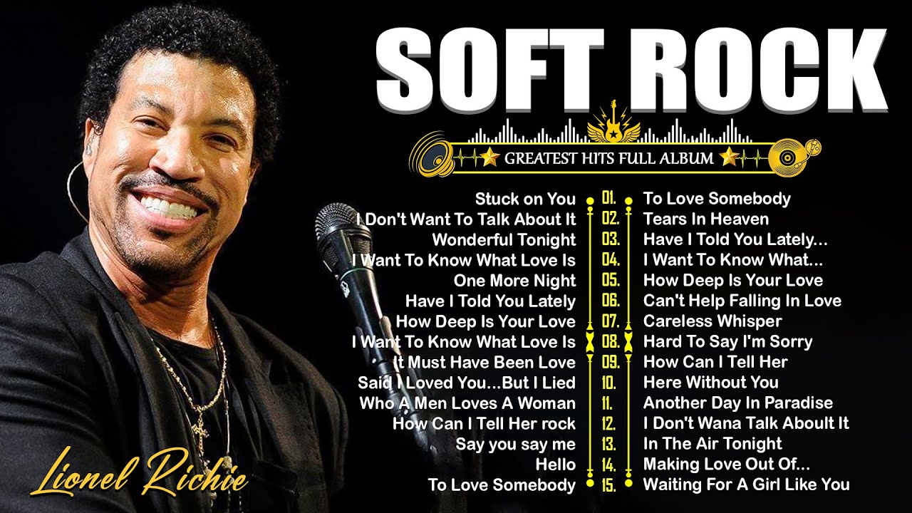 Lionel Richie, Eric Clapton, Elton John, Rod Stewart, Phil Collins Best ...