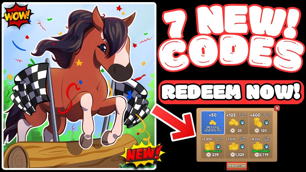 ACTIVE⚠️UPD CODES🎁FEBRUARY⚡WILD HORSE ISLANDS CODES 2025 -CODE WILD ...
