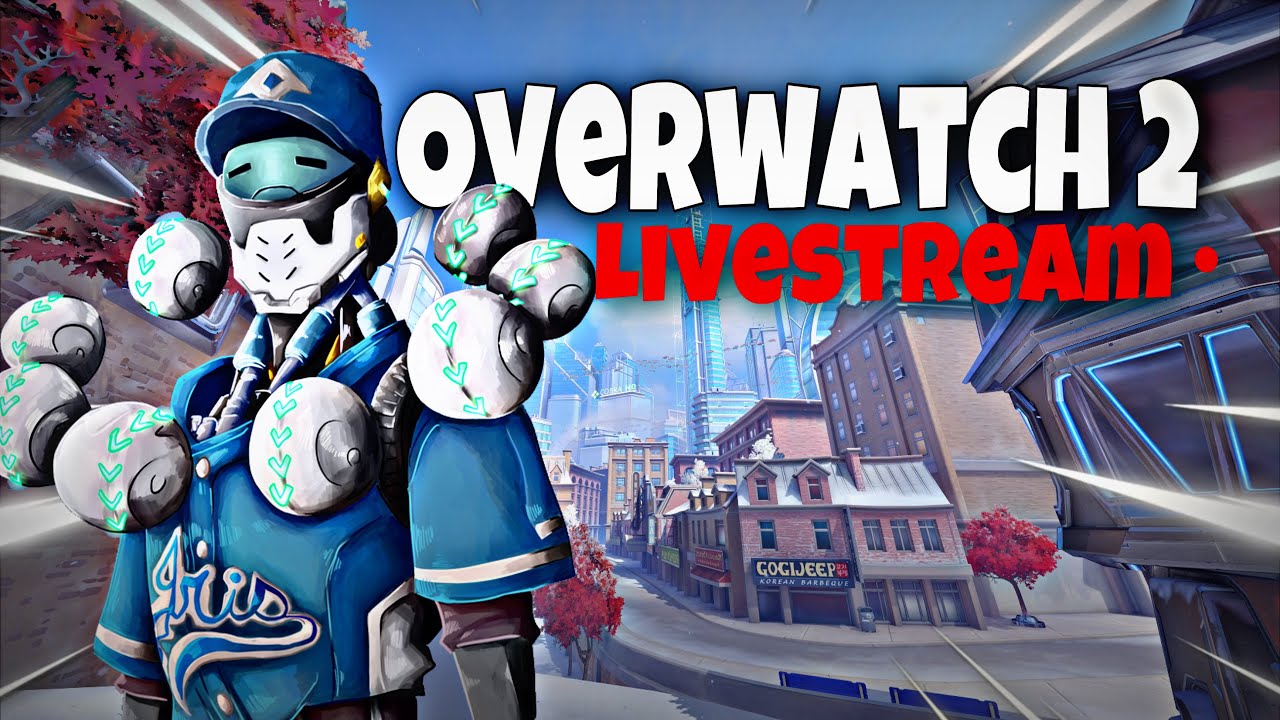 Noob plays OverWatch 2 live!! - YouTube