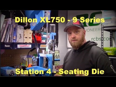Dillon XL750 - Station Four - Seating Setup Pt 5 - YouTube