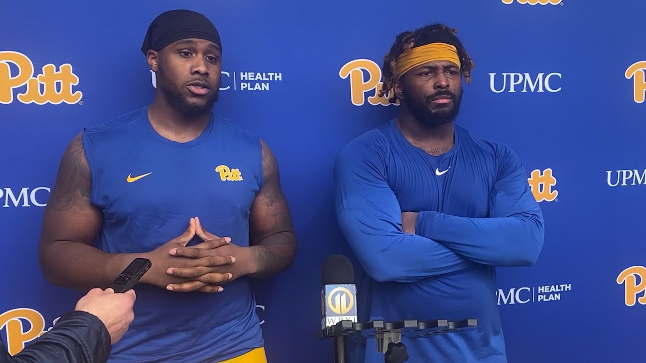 Pitt Football | Spring Practice, 3/17/22 | David Green and John Morgan ...