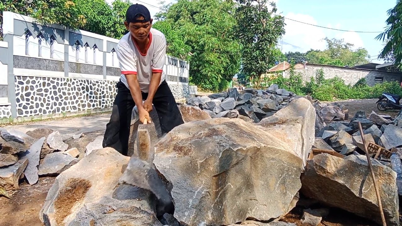 Splitting the Rock !! Membelah Batu - Episode 15 | Bagus abis - YouTube