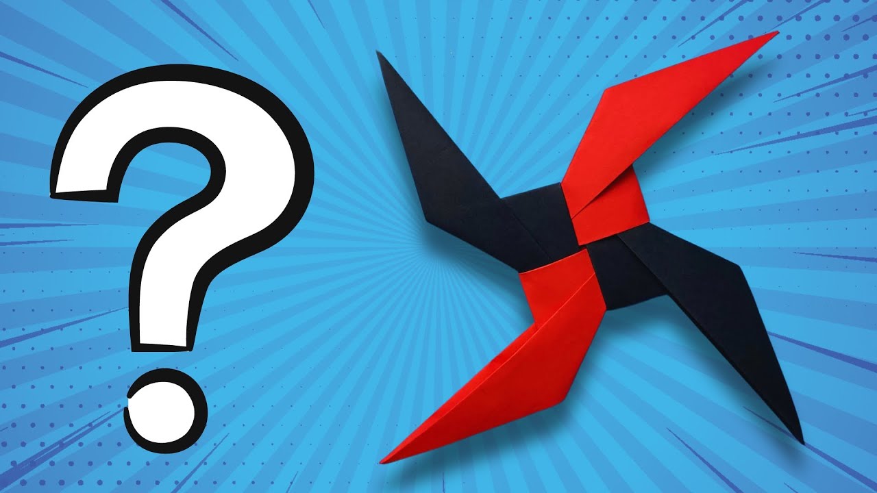 How to Make an Origami Ninja Star | Easy Origami Tutorial - YouTube