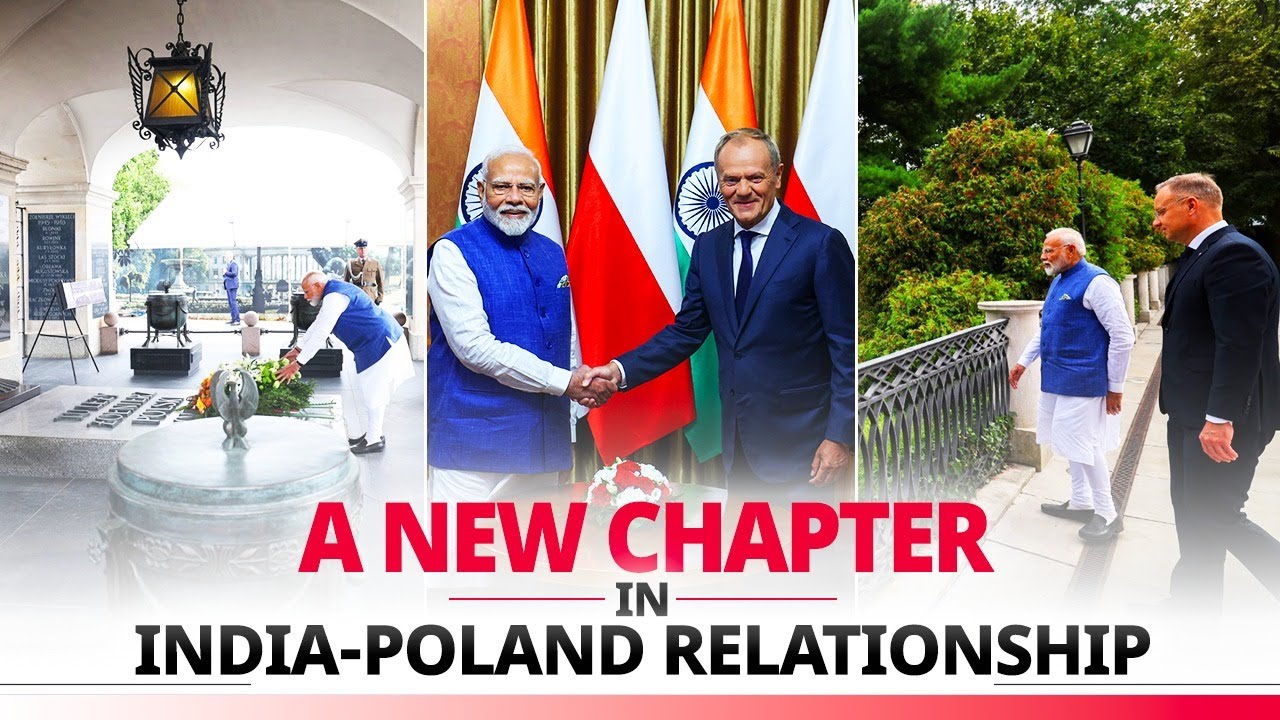PM Modi's visit adds new momentum to India-Poland friendship 🇮🇳🇵🇱 - YouTube