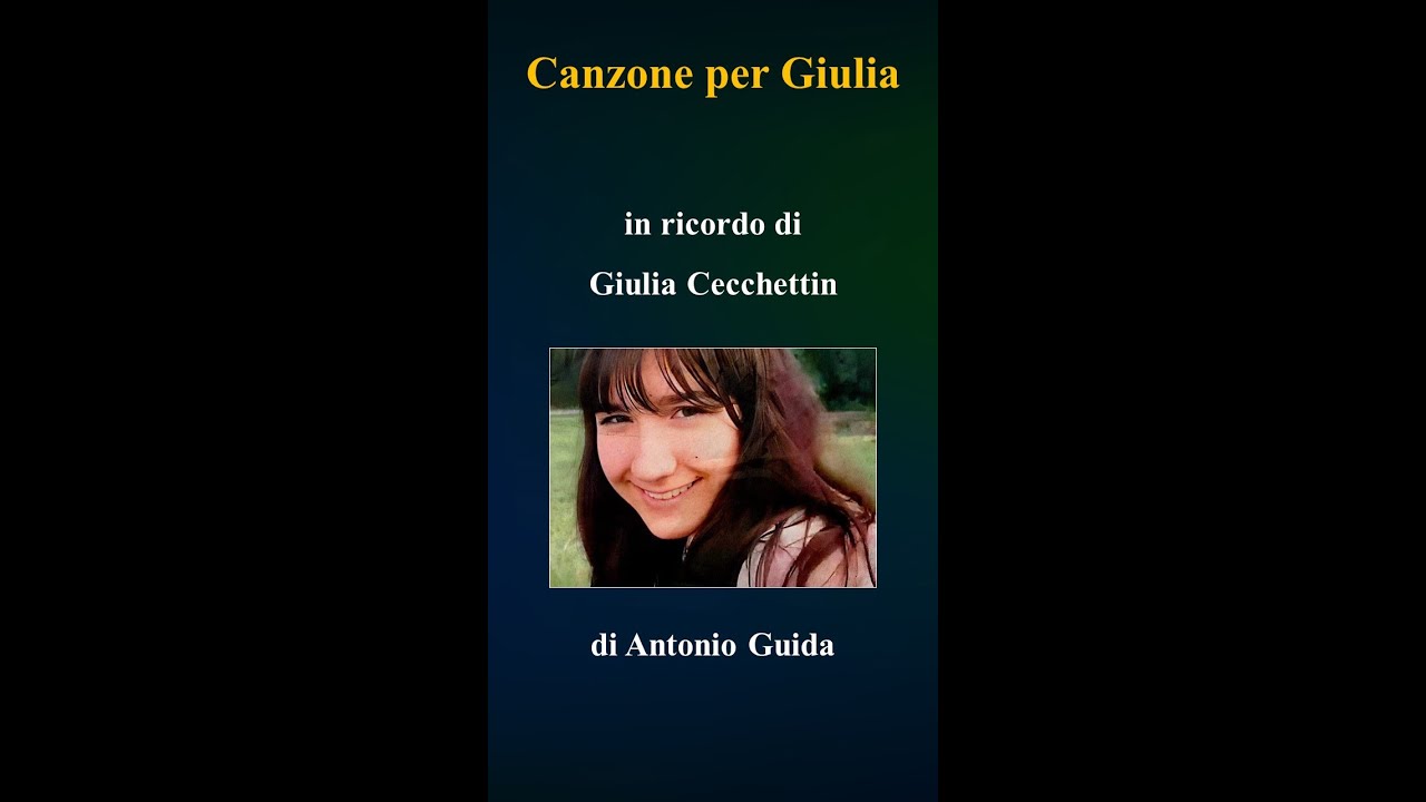 Canzone per Giulia Cecchettin, di Antonio Guida - YouTube