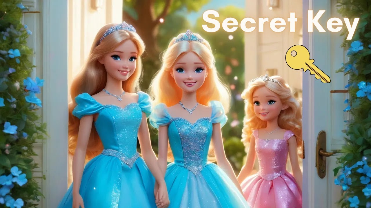 The Magical Door Secrets REVEALED in The Three Barbie Princesses Story ...