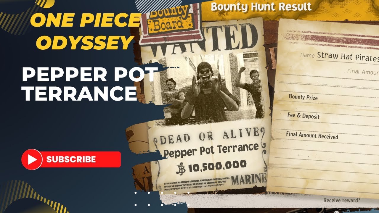 Pepper Pot Terrance: Unleashing Fiery Mayhem in One Piece Odyssey Game ...