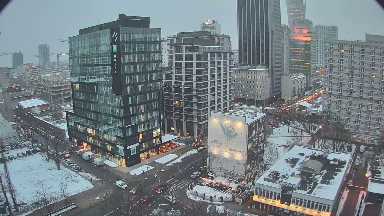 Warszawa kamera na żywo / Warsaw live cam - YouTube