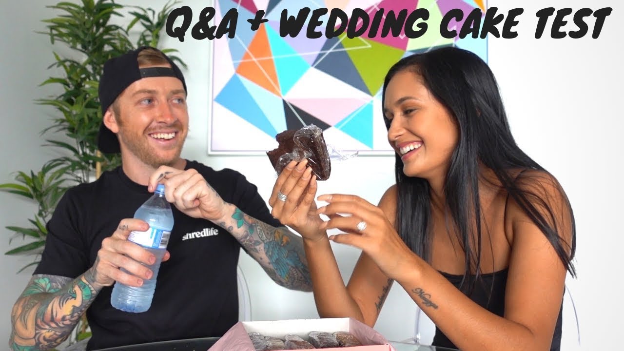 Q&A | Wedding Cake Test! - YouTube