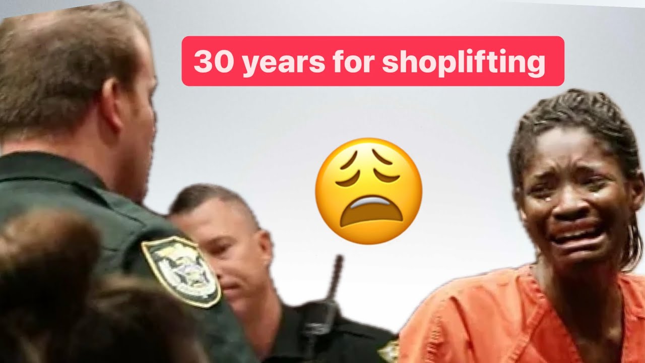 Must watch: Florida woman's shocking 30-year shoplifting sentence - YouTube