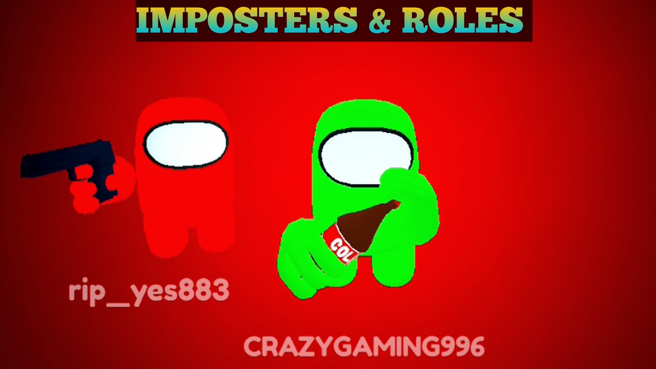 Among us *IMPOSTERS & ROLES* Gameplay (Roblox) part 32 - YouTube