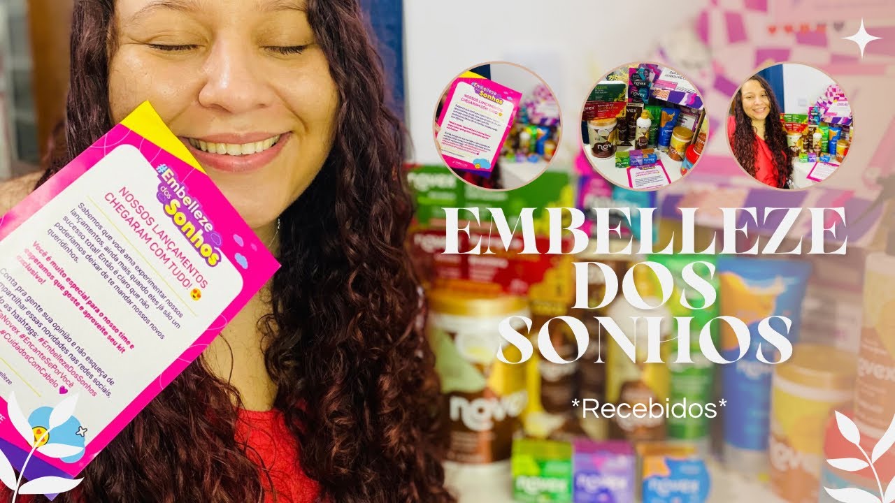 Recebidos da Embeleze: Produtos que Vão Transformar Seu Cabelo!💜 ...
