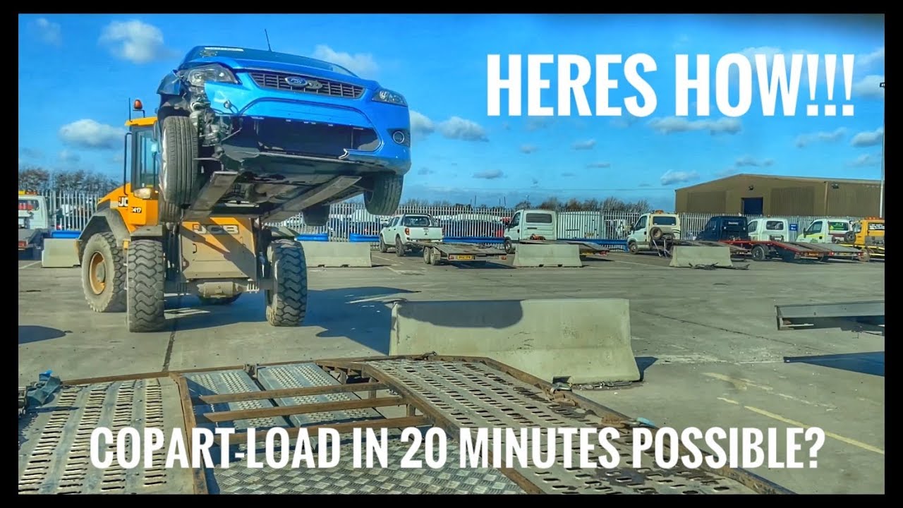 How to get loaded at COPART in 20 minutes - collect 4 cars in one ...