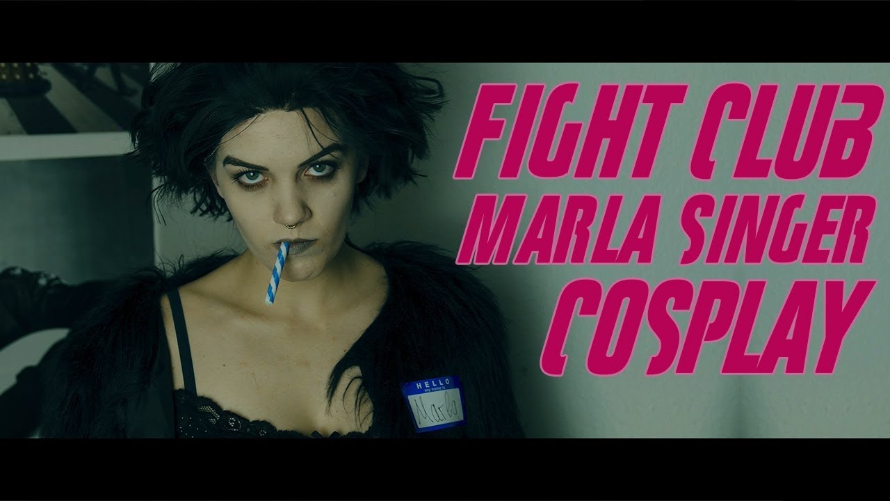 MARLA SINGER FIGHTCLUB COSPLAY DIY - Make Up, Hair, Costume - Halloween ...