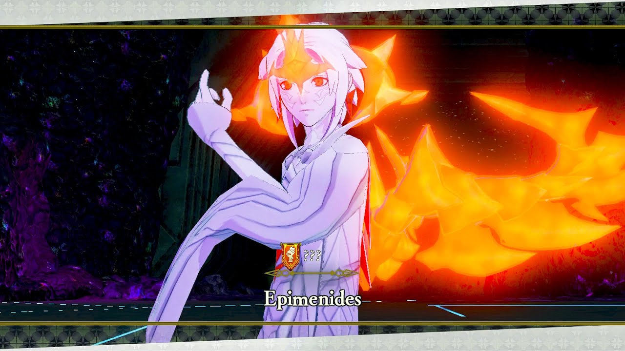 Fire Emblem Warriors: Three Hopes - Epimenides Boss Fight - YouTube