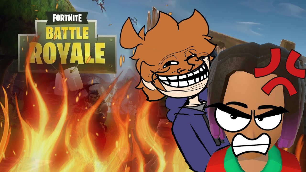 ODD AND JAY FIGHT IN FORTNITE - YouTube
