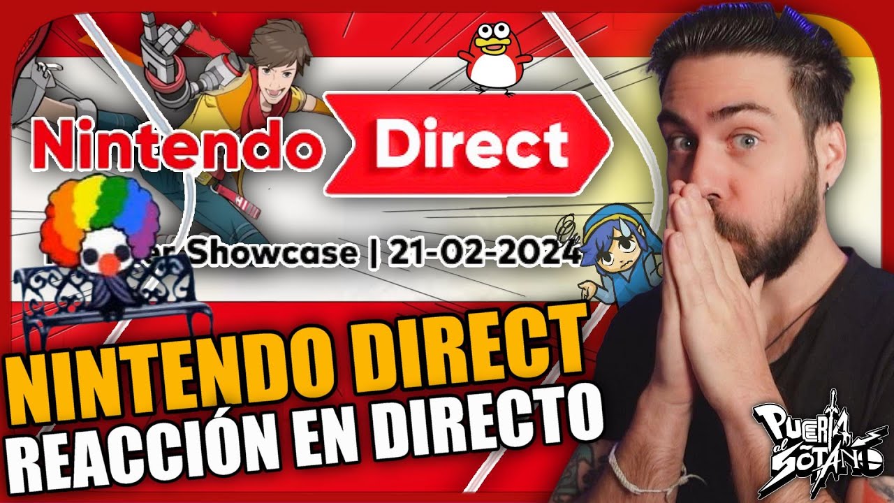 Nintendo Direct Partner Showcase Reacción en Directo! Silksong NO! Pero ...