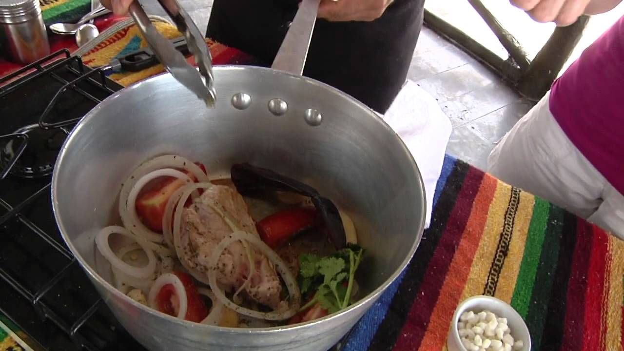 How To Cook Mexican Pozole Soup - A Hominy, Onion, Tomato and Pork Soup ...