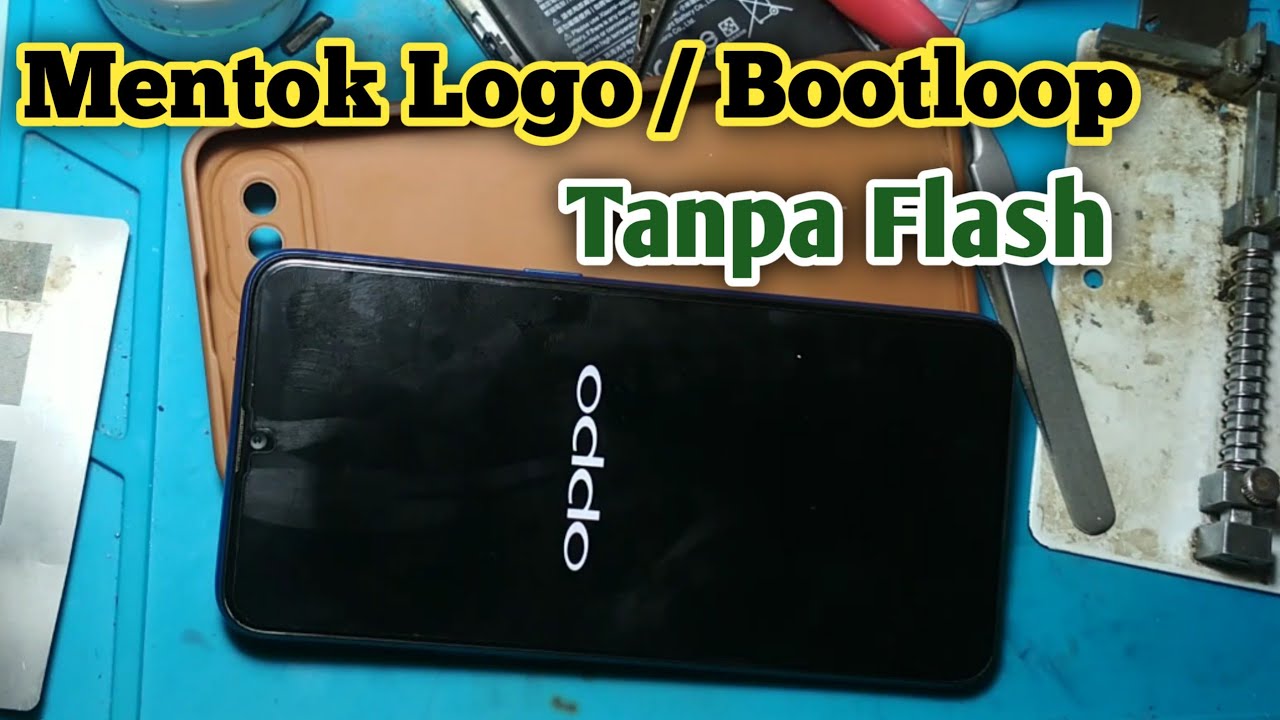 Oppo a5s mentok logo bootloop tanpa pc - YouTube