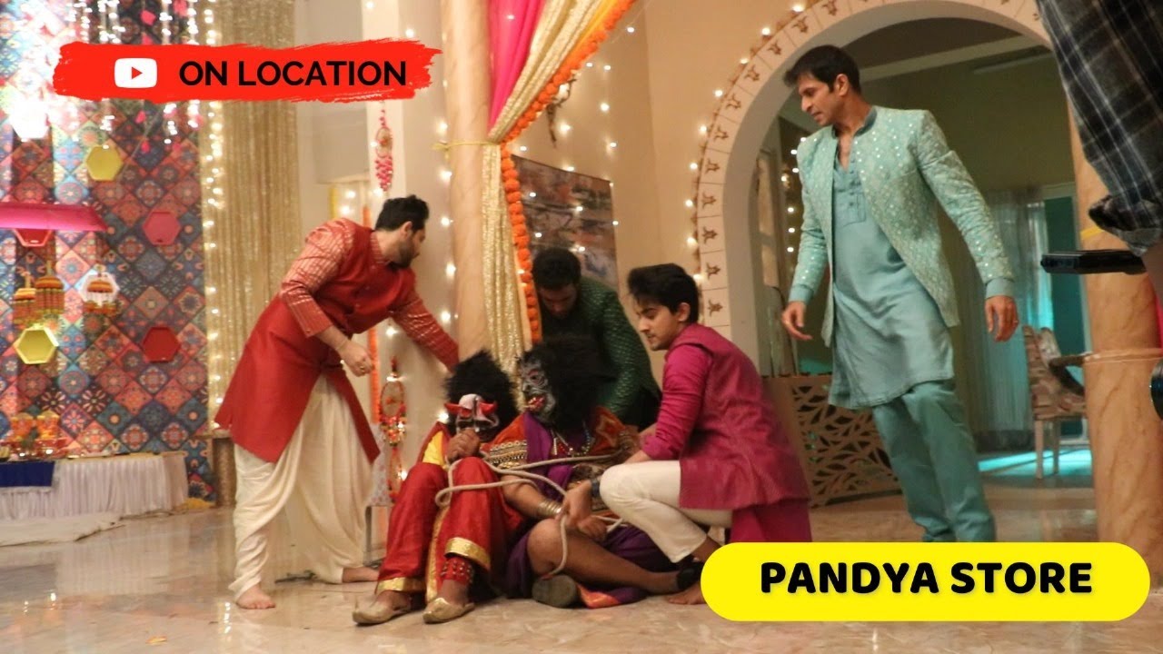 Pandya Store on location: Dhawal Ke Hath Lage Gunde | Priyanshi Yadav ...