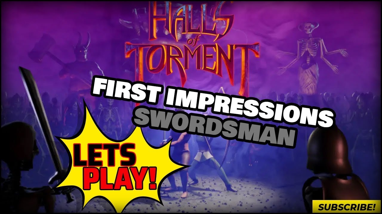 Let's Play: Halls of Torment First Impressions - Swordsman Gameplay ...