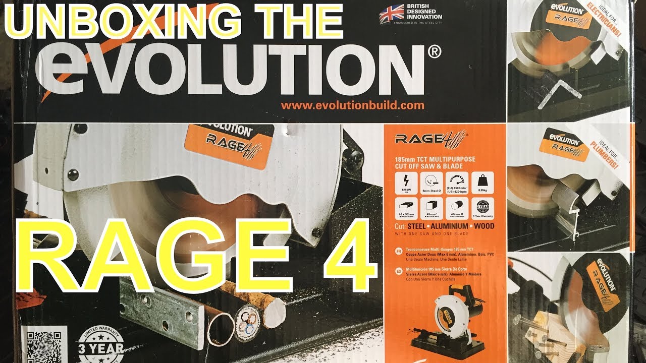 Evolution Rage 4 - Unboxing and Assembly - YouTube