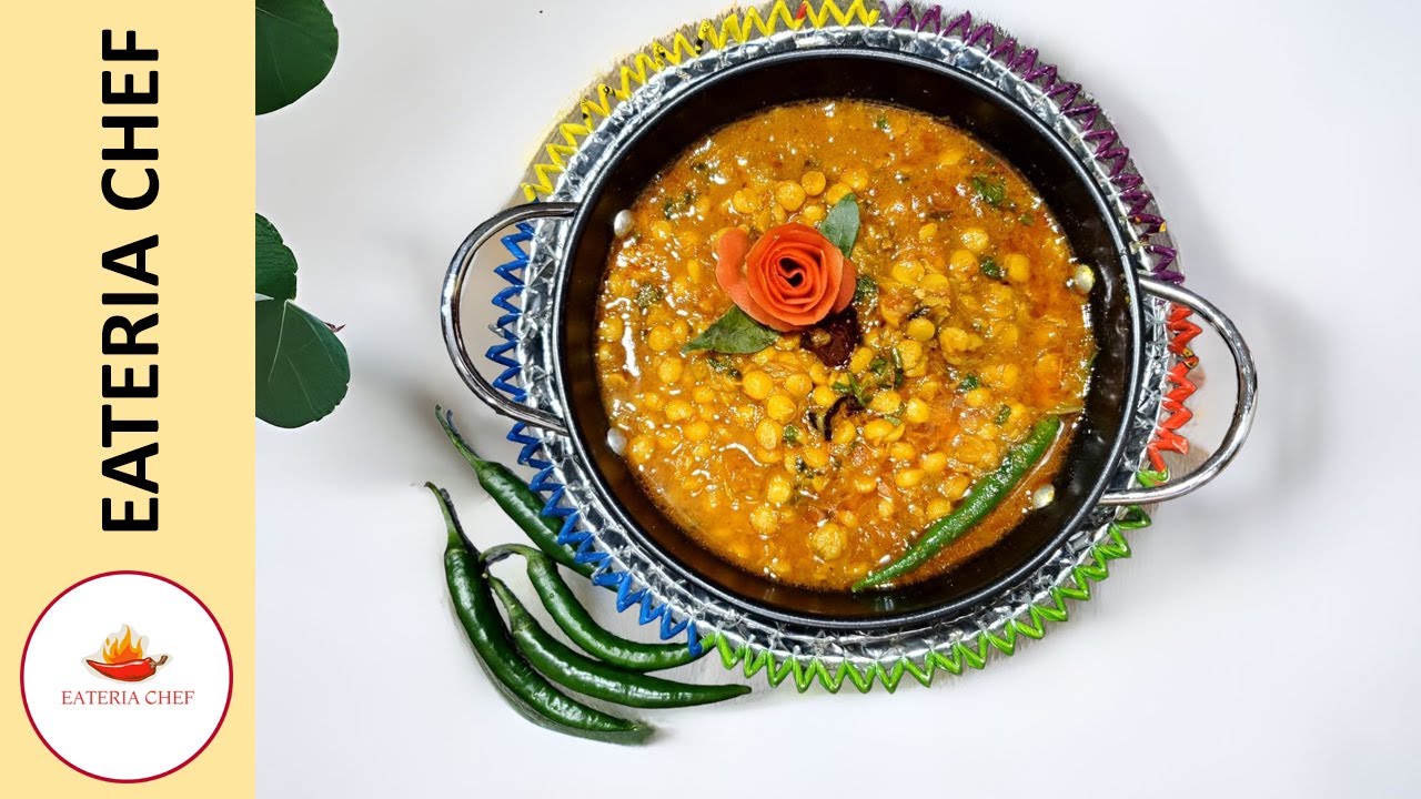Chana Dal Fry Recipe l Chana Dal Dhaba Style by Eateria Chef - YouTube