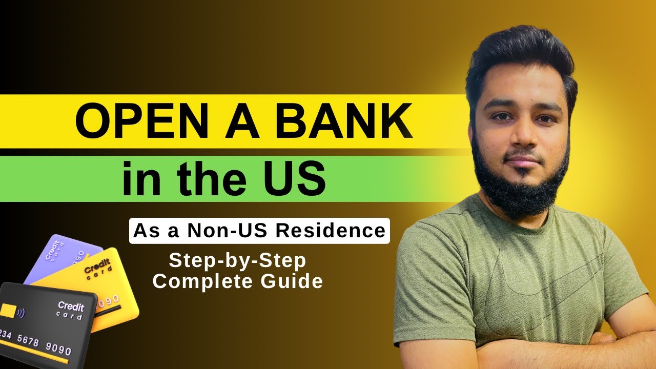How To Open A US Bank Account As Non US Resident | Without SSN | Step ...