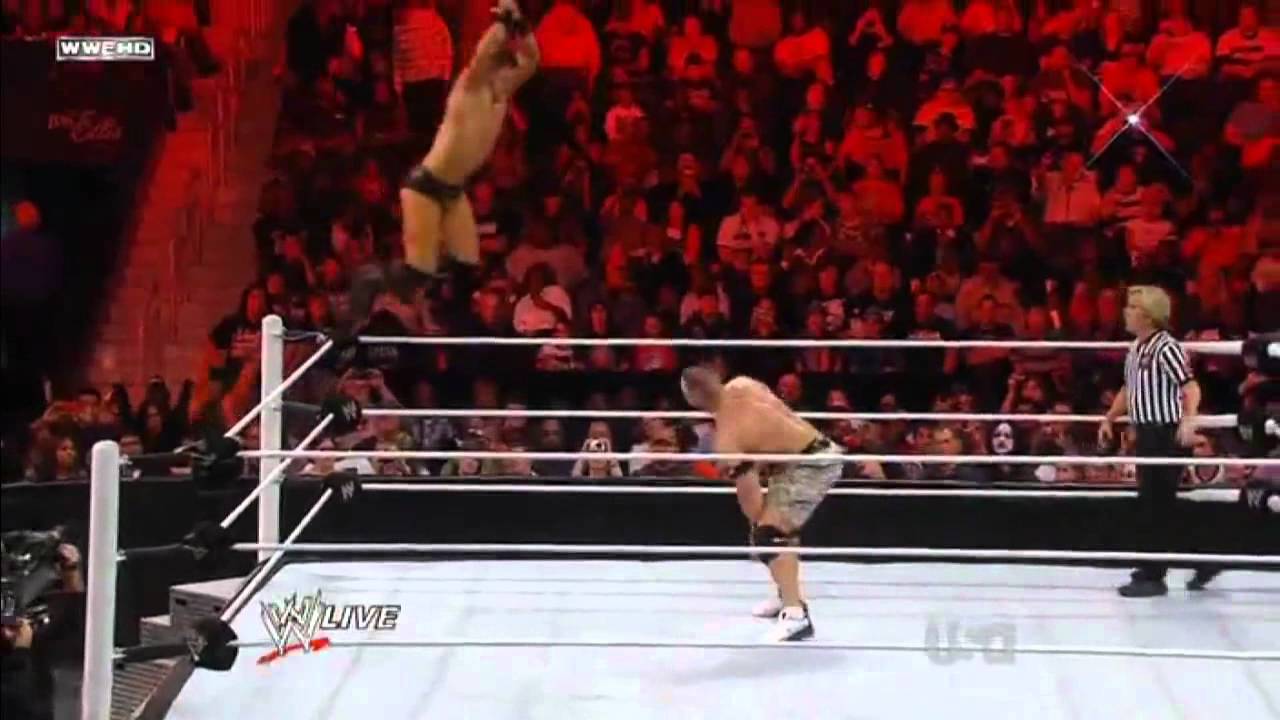 Diving Double Axe Handle The Miz - YouTube