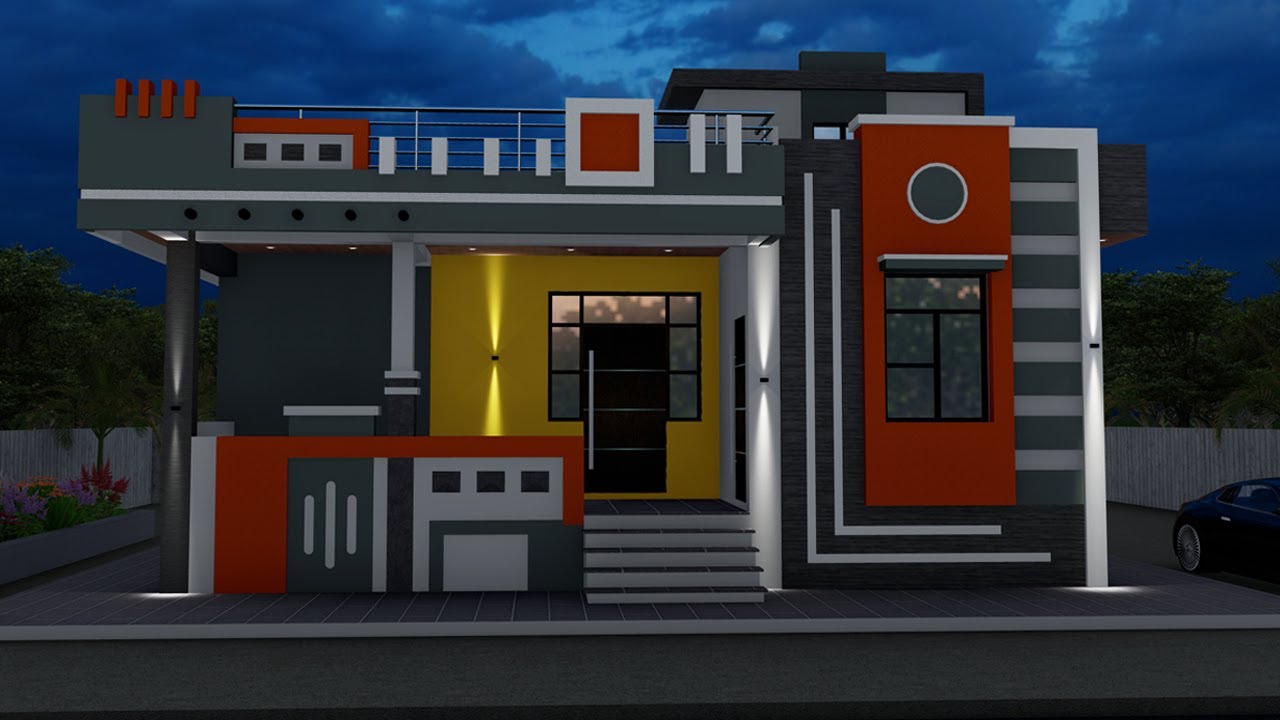 34X35 House Design Ground Floor ! 35x34 INDIAN HOUSE PLAN ! 1190 sqft ...