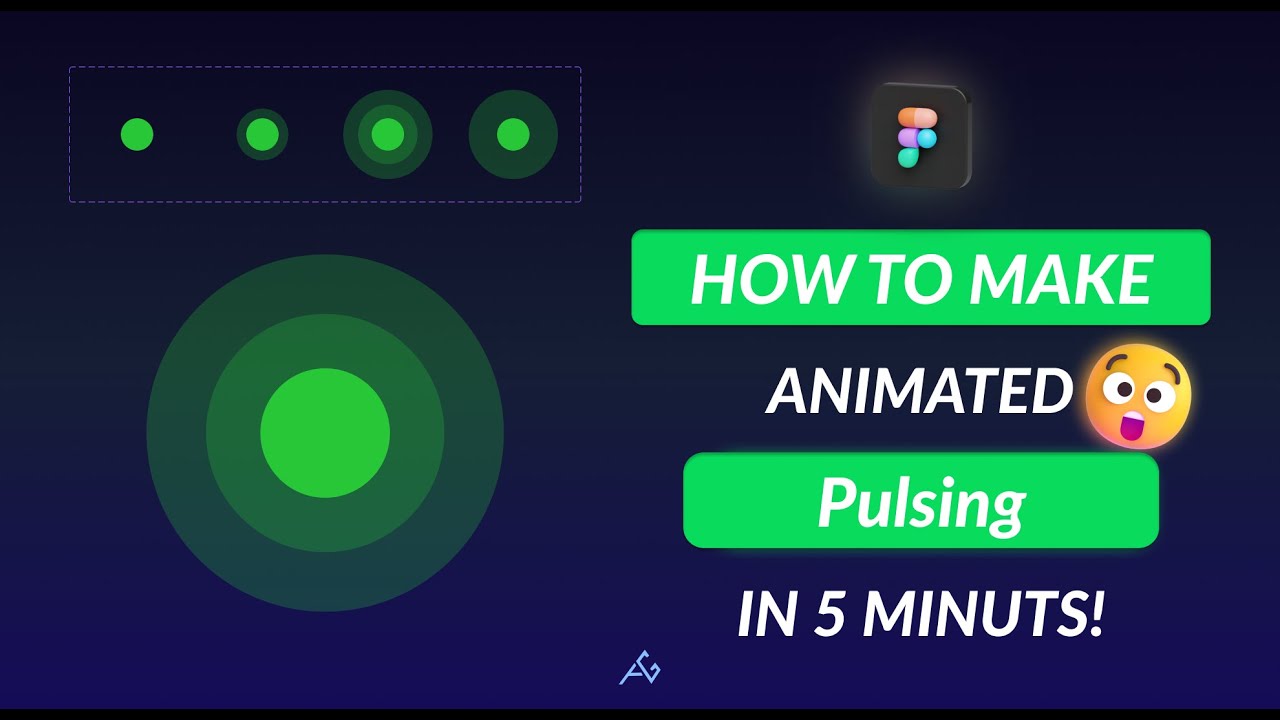 تعلم كيفية إنشاء Pulsing Animation في فيجما | Figma Animation - YouTube