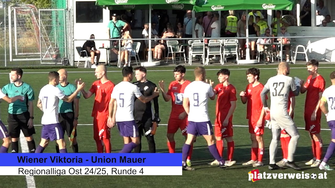 Highlights Wiener Viktoria - Union Mauer, Regionalliga Ost 24/25 - YouTube