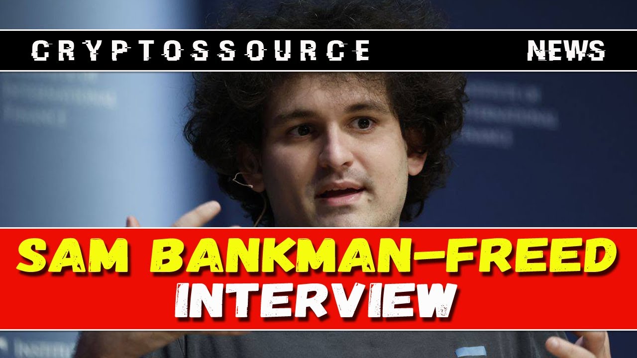 The highlight of Sam Bankman Freed's interview at the DealBook ...