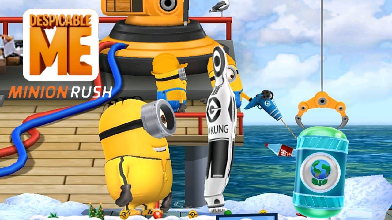 Holiday Minion rush Kung Fu Stuart minion run Wild Life special mission ...