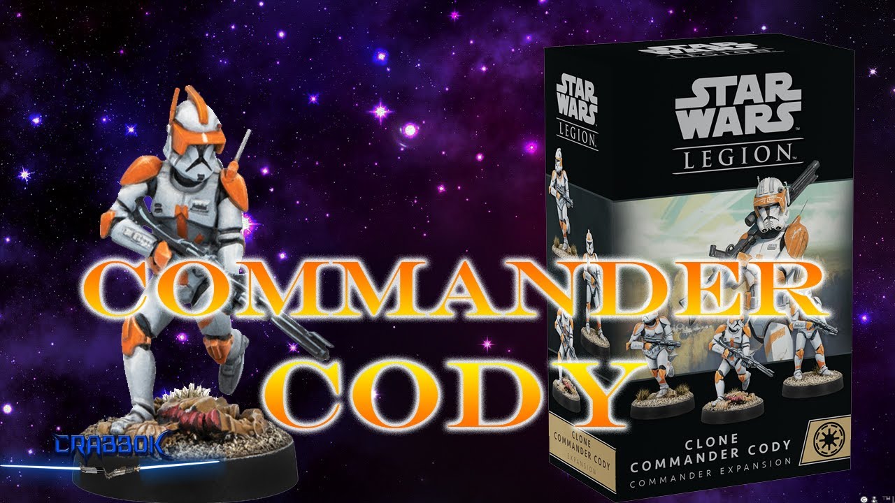 Clone Commander Cody - Up for Preorder now! With Waxer and Boil! Star ...